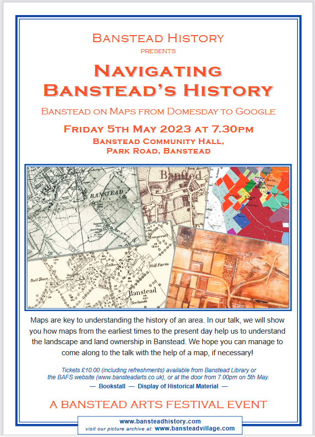 BHRG talk - Banstead Arts Festival 2022