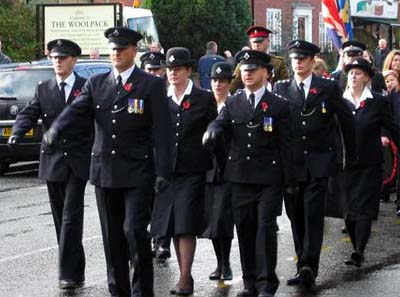 Banstead War Memorial Remembrance Sunday 11 November 2007