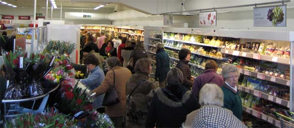 Waitrose Fire in Banstead Surrey