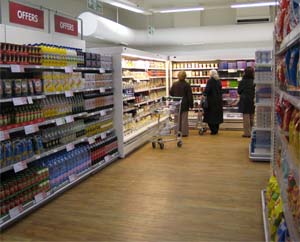 Waitrose Fire in Banstead Surrey